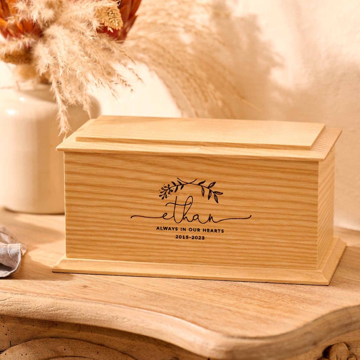 Wooden Infant Urns | Cremation Urns for Child Ashes UK – Thicket Memorials
